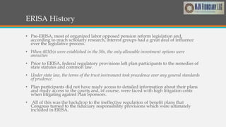 Fiduciary Education Series Part I | PPT