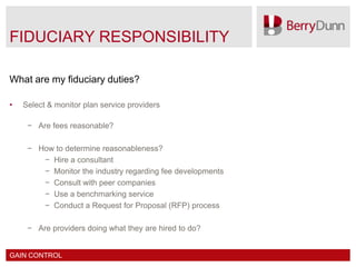 What are Your Fiduciary Responsibilities? | PDF