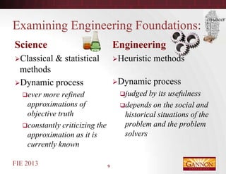 Epistemology and the Foundations of Engineering | PPTX