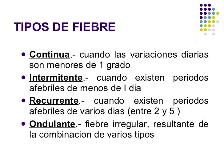 Fiebre