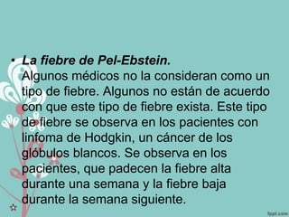 Fiebre | PPTX