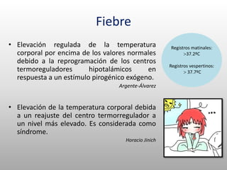 Semiología de la Fiebre | PPTX