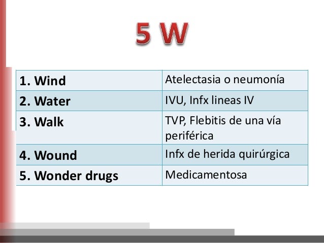 Fiebre postoperatoria