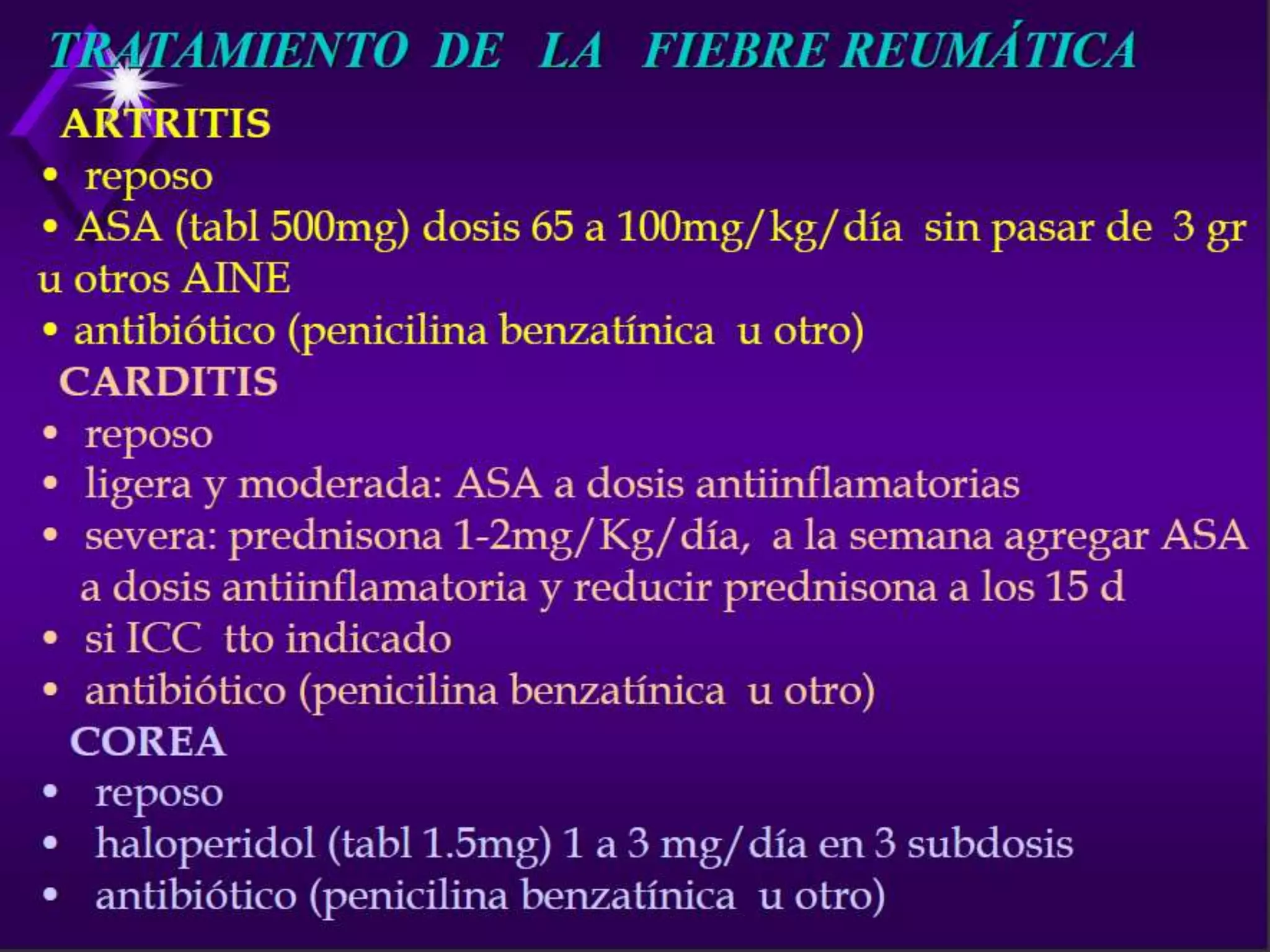 Fiebre reumatica | PPTX | Infectious Diseases | Diseases and Conditions