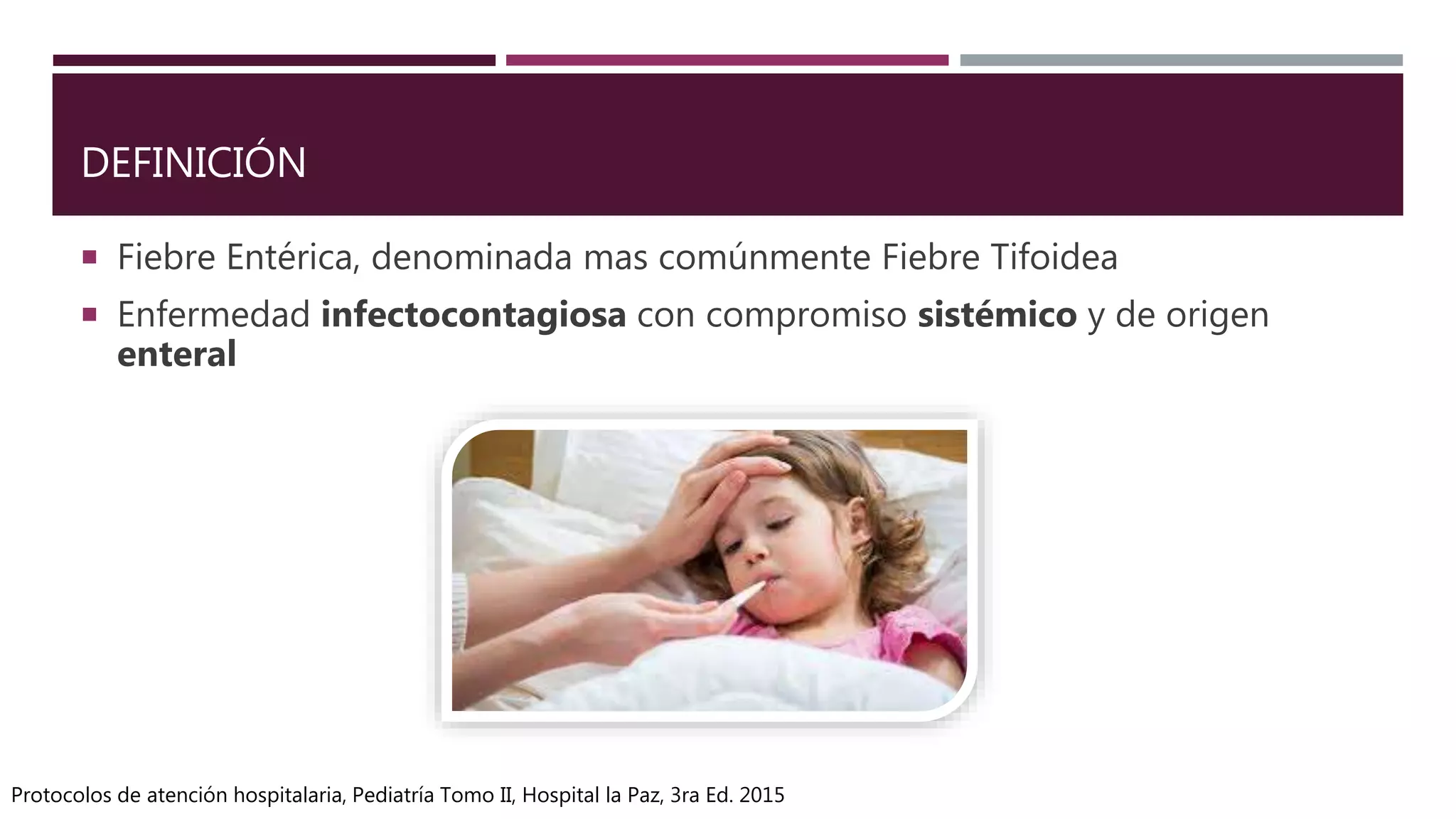 Fiebre tifoidea | PPTX