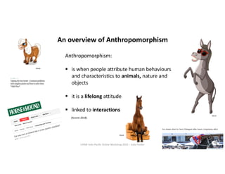 #futurehorse project. Is there a role for anthropomorphism in ...