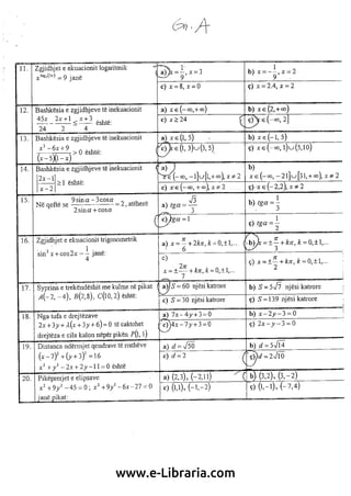 FIEK provime pranuese teste. | PDF
