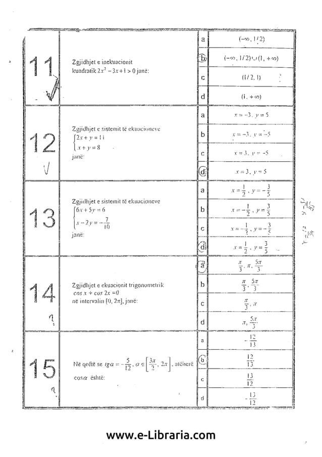 FIEK provime pranuese teste. | PDF | Thyroid Disorders | Endocrine and ...