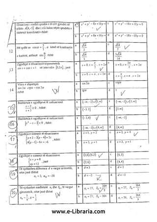 FIEK provime pranuese teste. | PDF