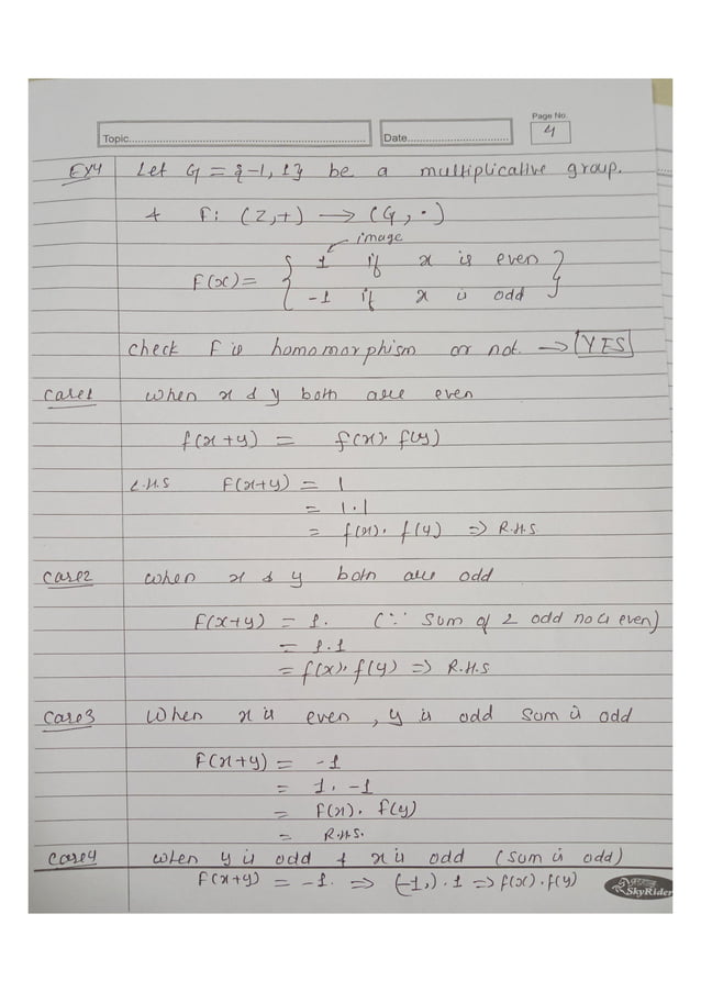 FIELD in Discrete Structure | PDF