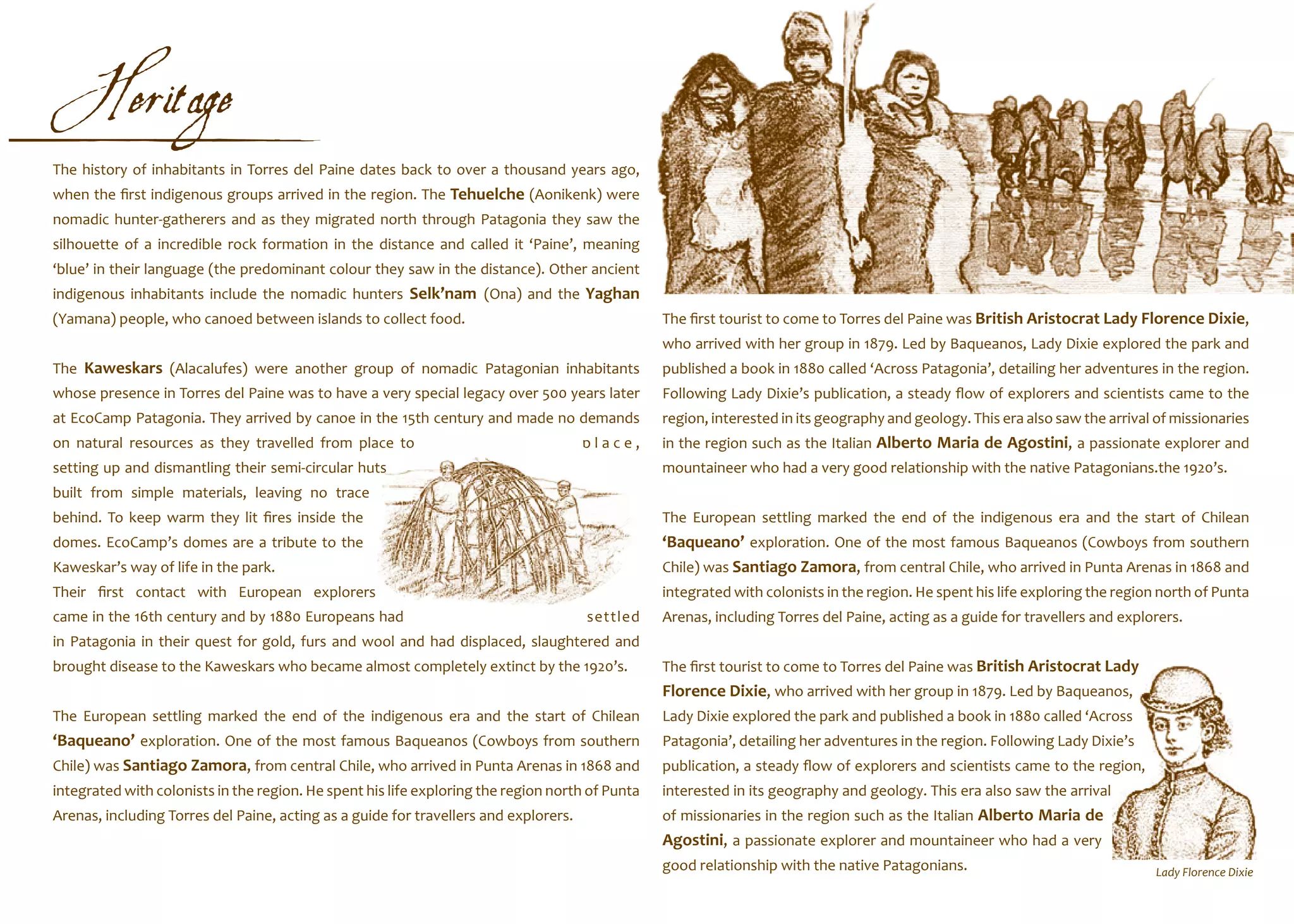 EcoCamp Patagonia - Torres del Paine Field Guide | PDF