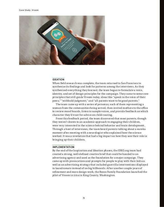 IDEO - Field Guide To Human Centered Design