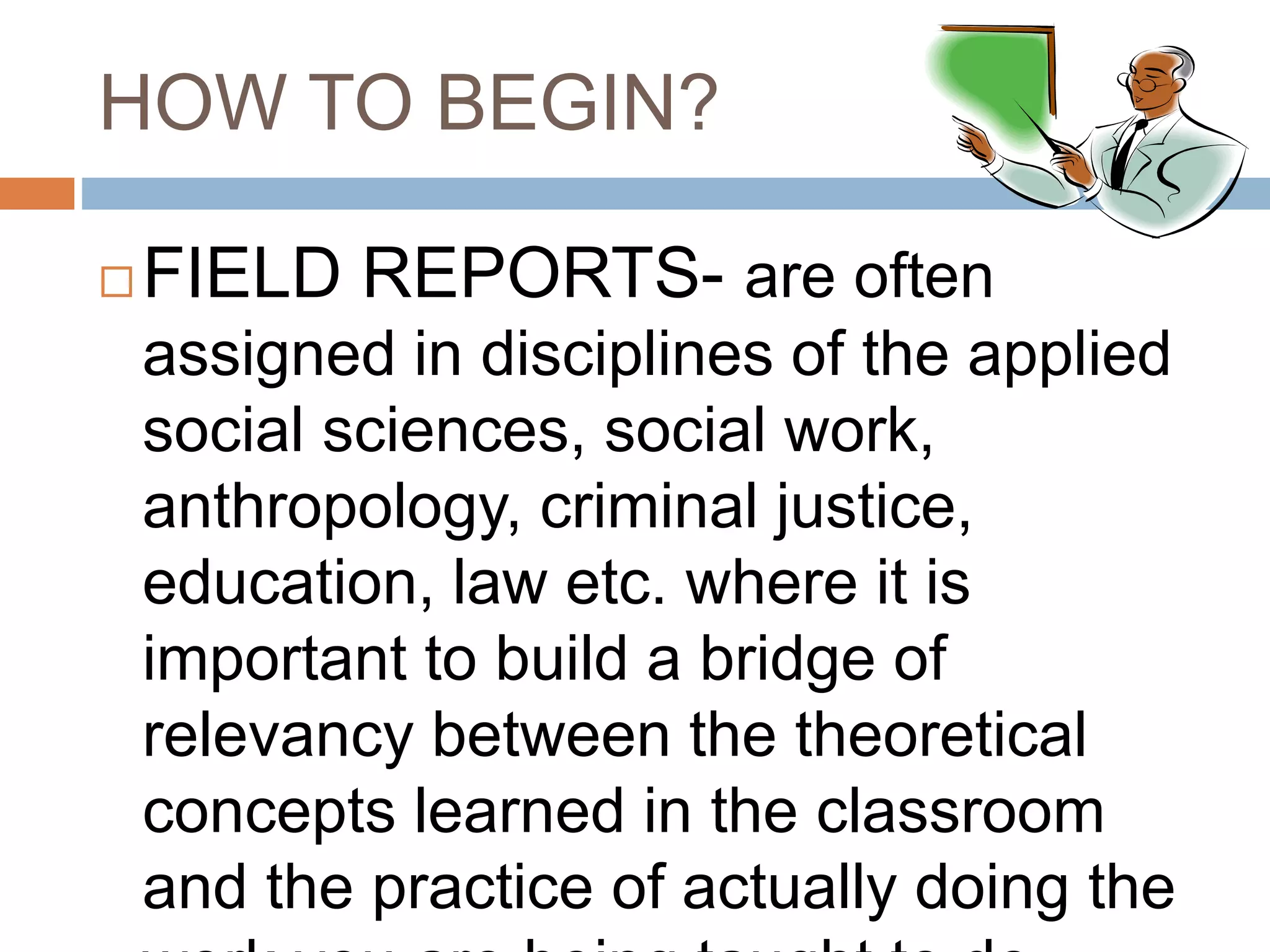 field-reports_ppt 11.ppt
