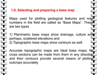 Field work in geology courses by different science | PPT