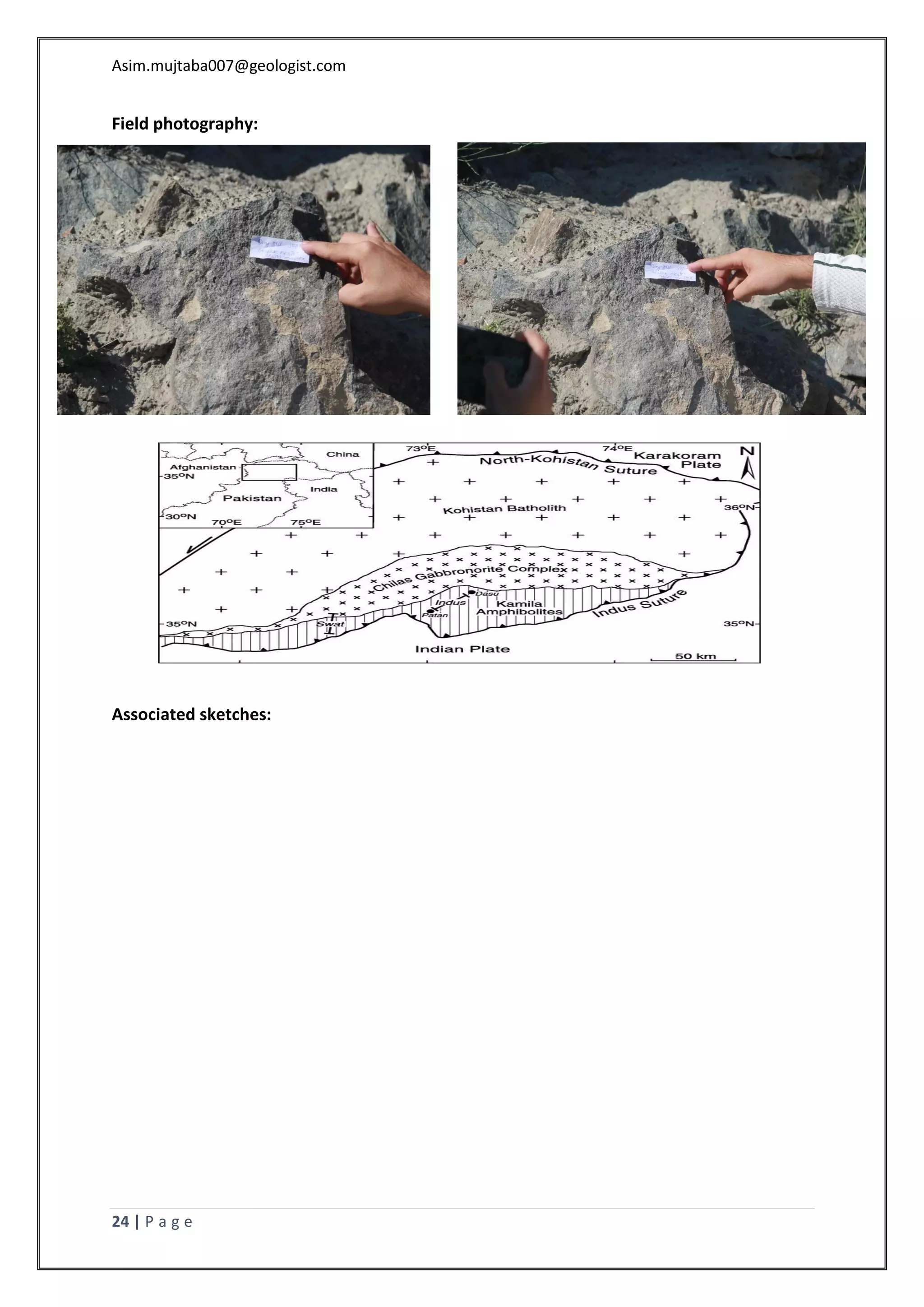 Geological Field Report of Gilgit Baltistan | PDF
