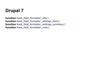 Field api.From d7 to d8 | PPT