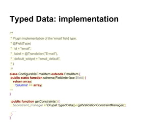 Field api.From d7 to d8 | PPT