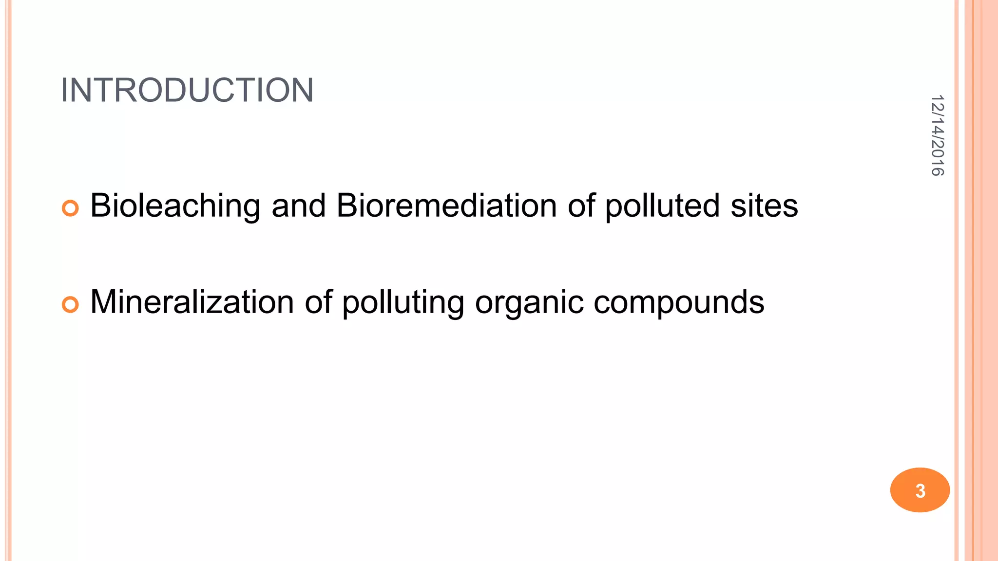 Field application of metal microbe interaction | PPTX