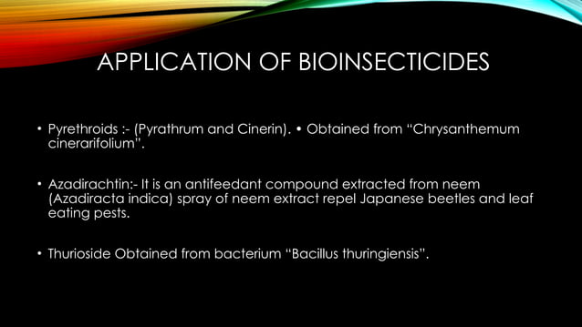 Field applications of bioinsecticides.pptx