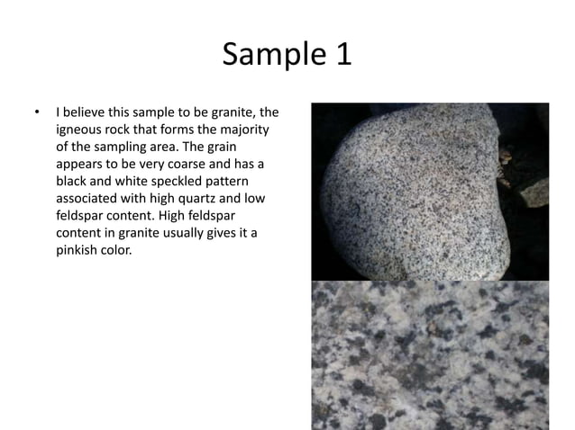 Field assignment part 1 | PPT