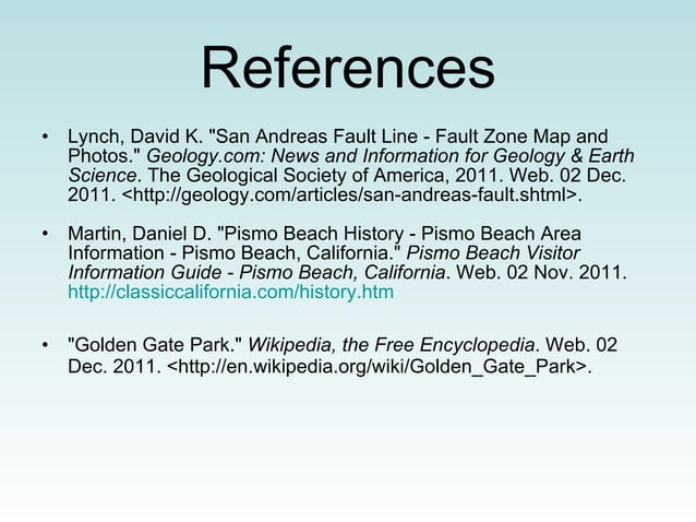 Field assignment part 2 | PPT
