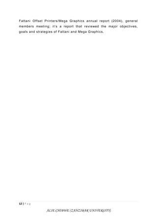 Field attachment report | PDF