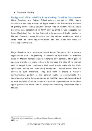Field attachment report (alie chibwe) | PDF