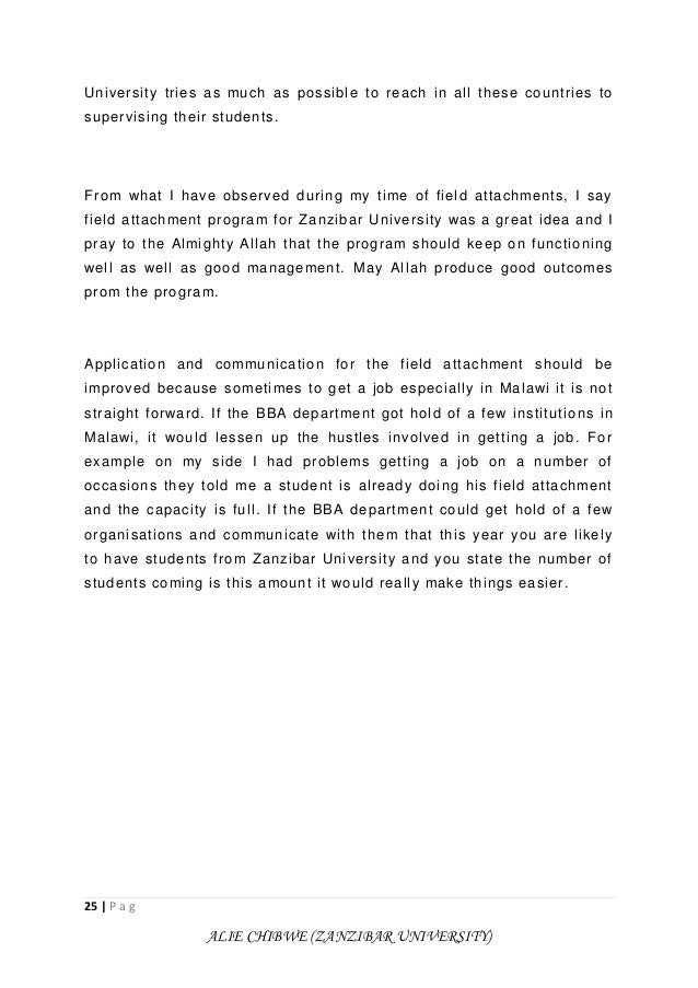 Field Attachment Report alie Chibwe field-attachment-report-alie-chibwe