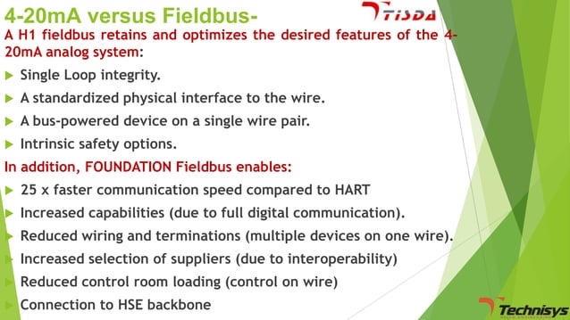 BASICS OF FIELDBUS | PPTX | Computer Networking | Computing