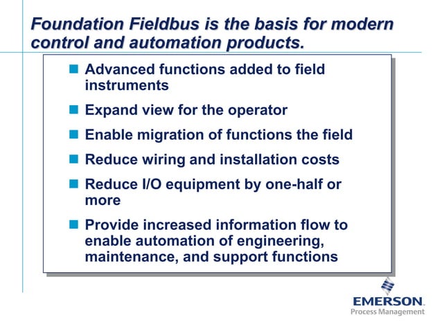 Fieldbus Tutorial Part 1 - Fieldbus Overview | PDF