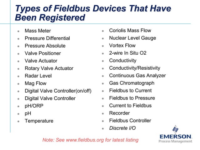Fieldbus Tutorial Part 1 - Fieldbus Overview | PDF