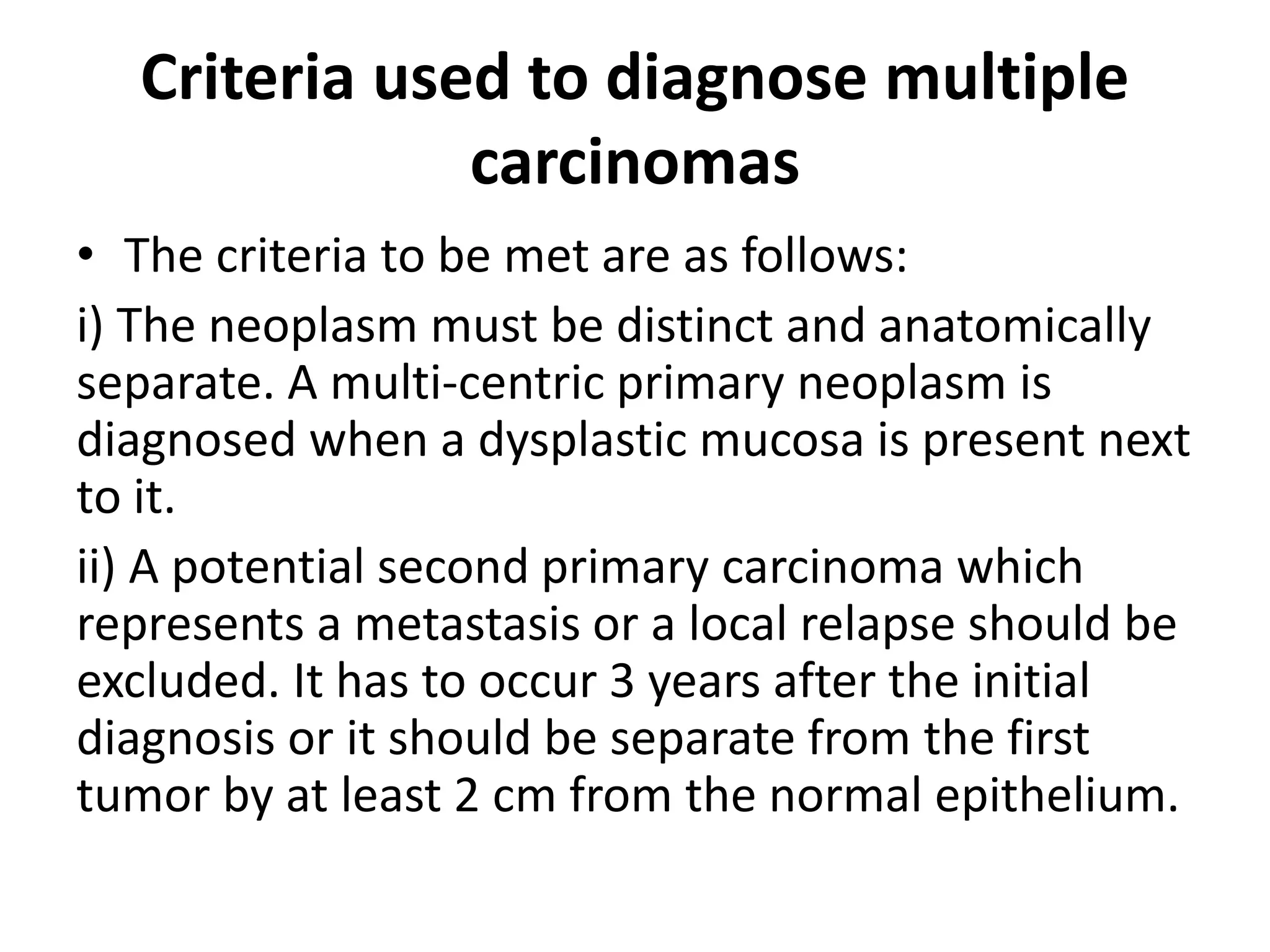 Field cancerization | PPTX