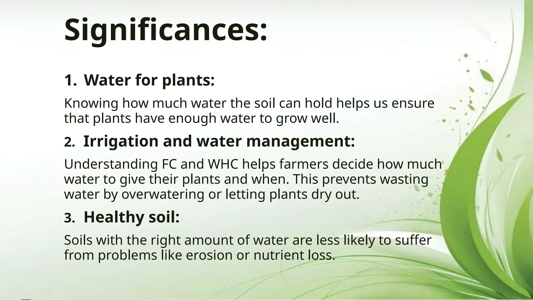 Field Capacity and water holding capacity of soil.pptx