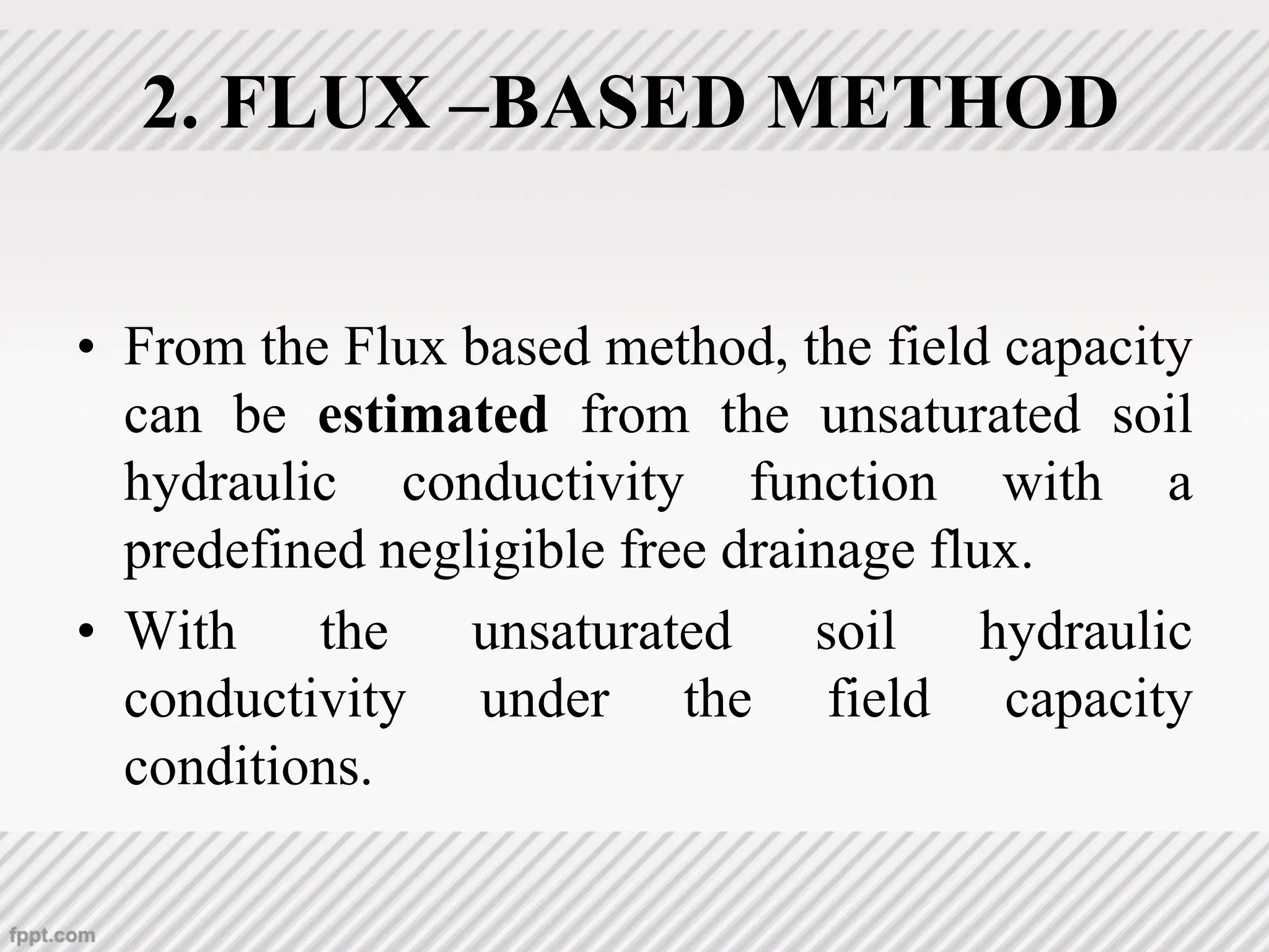 Field Capacity of Water.ppt