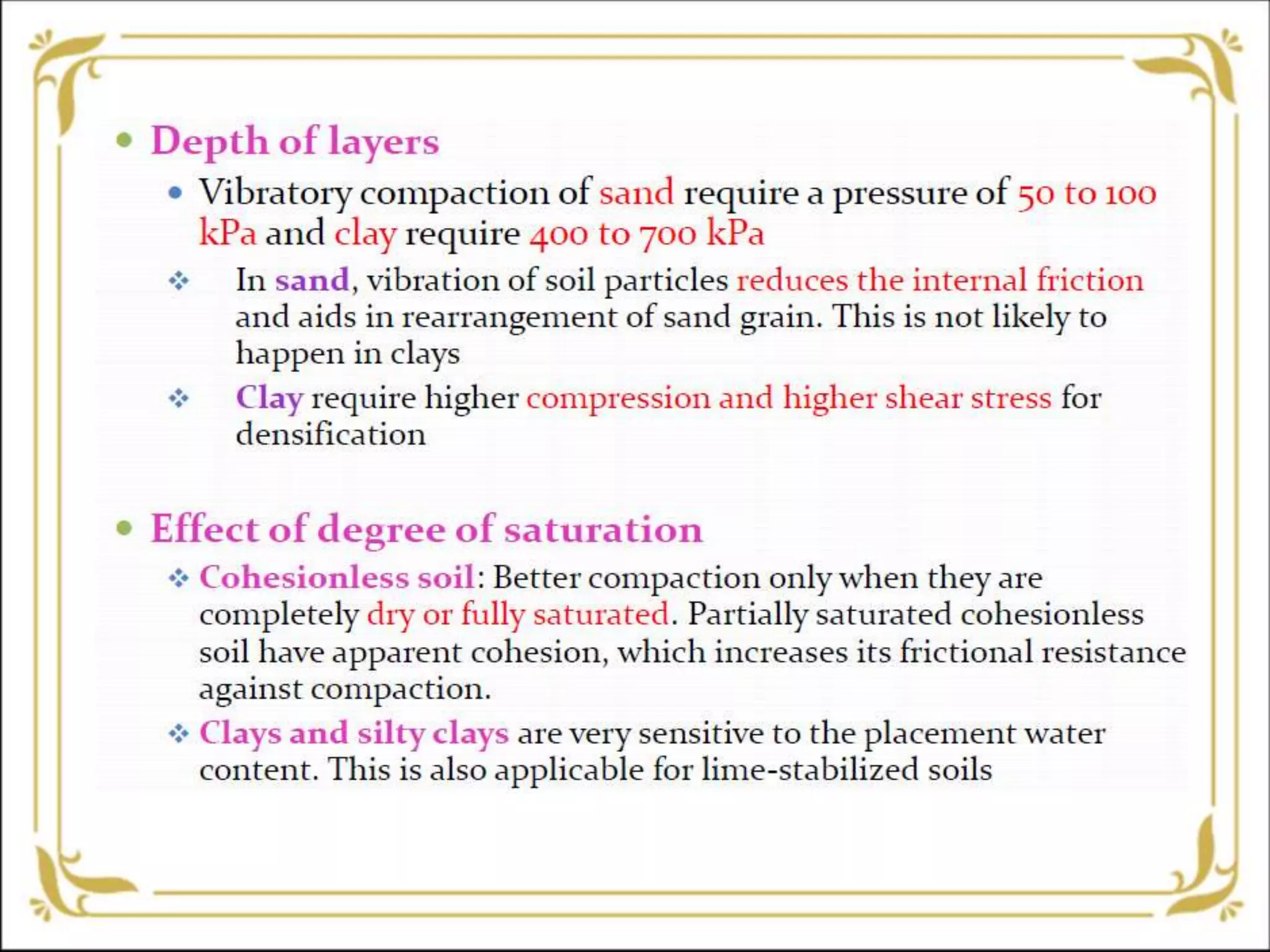 Field compaction methods | PPTX