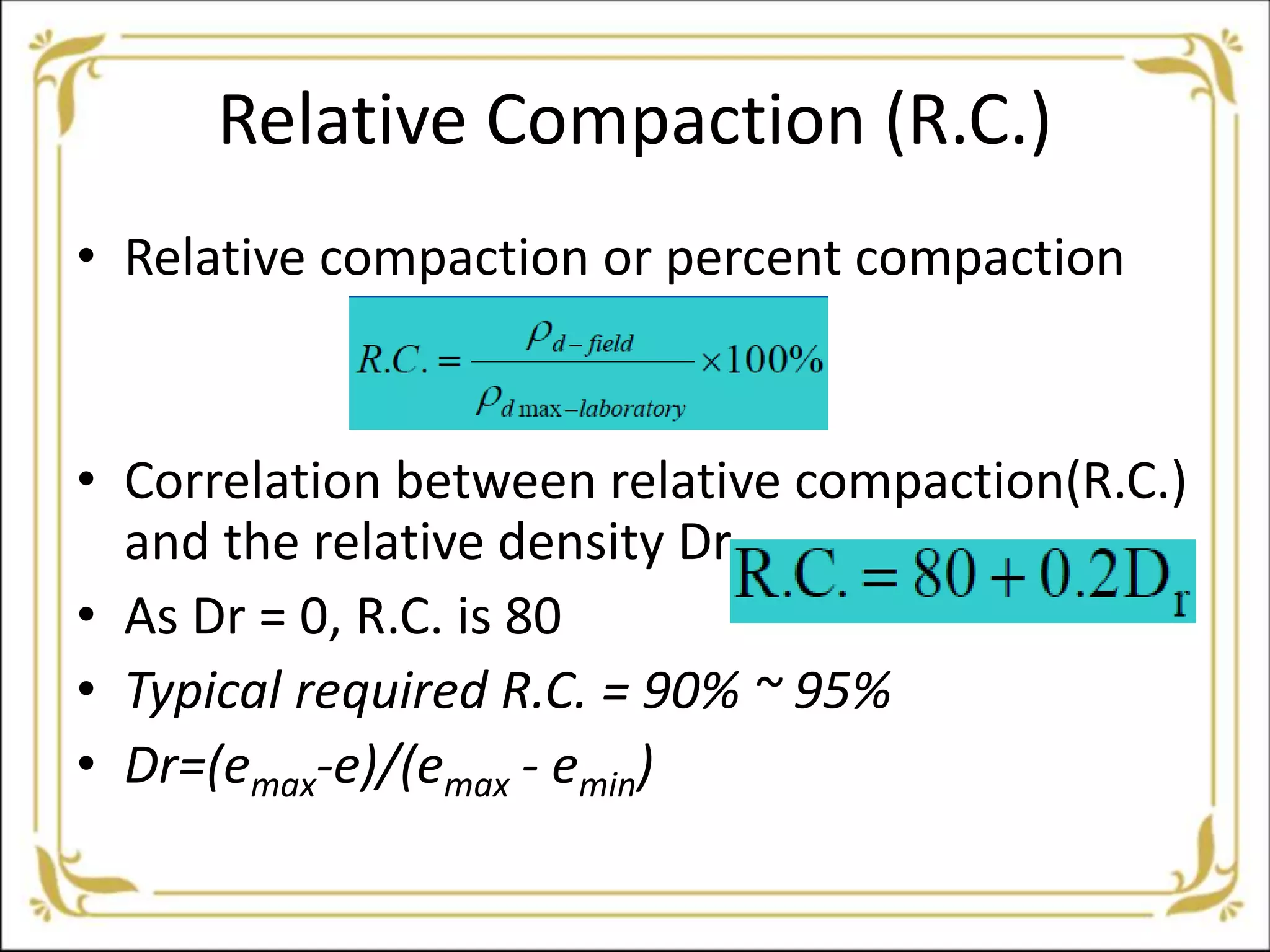 Field compaction methods | PPTX