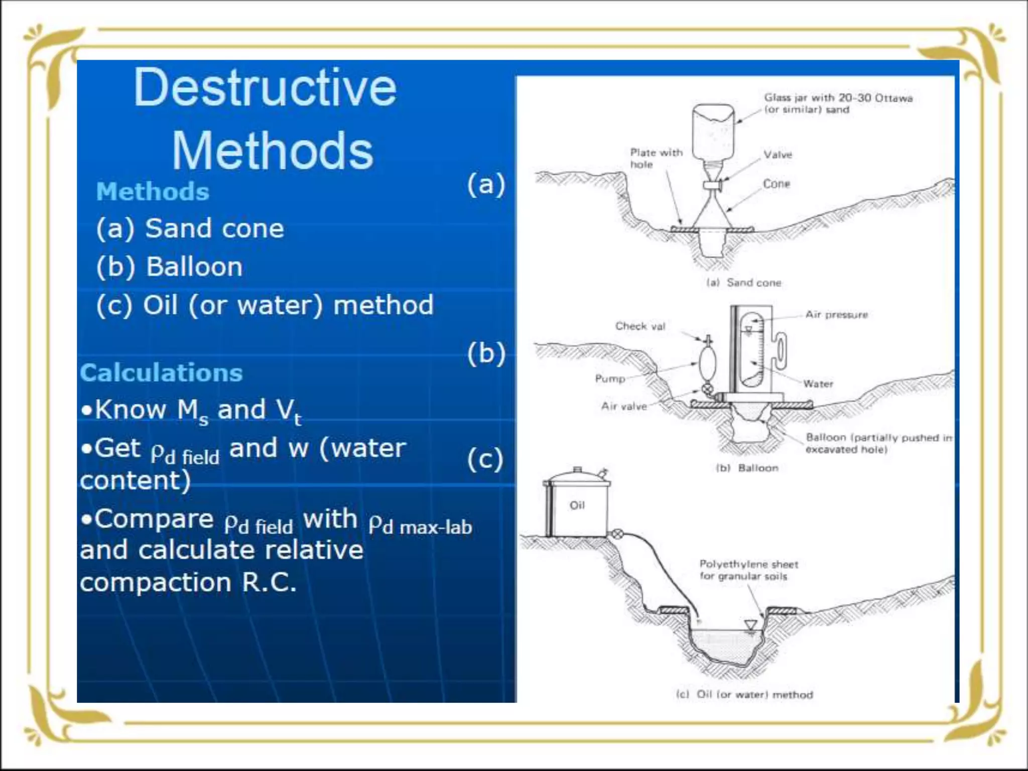 Field compaction methods | PPTX