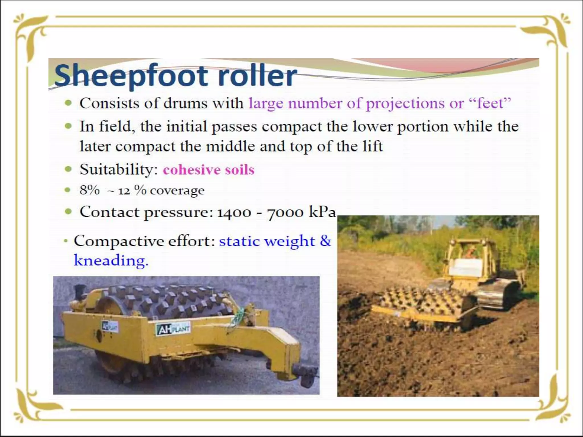 Field compaction methods | PPTX