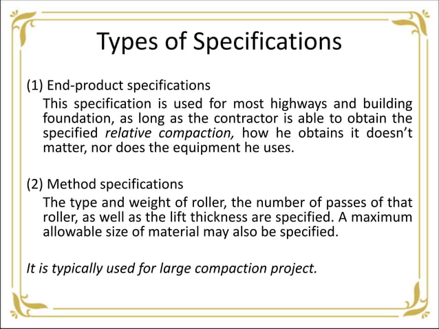 Field Compaction Methods Pptx Civil Engineering Industry Industries