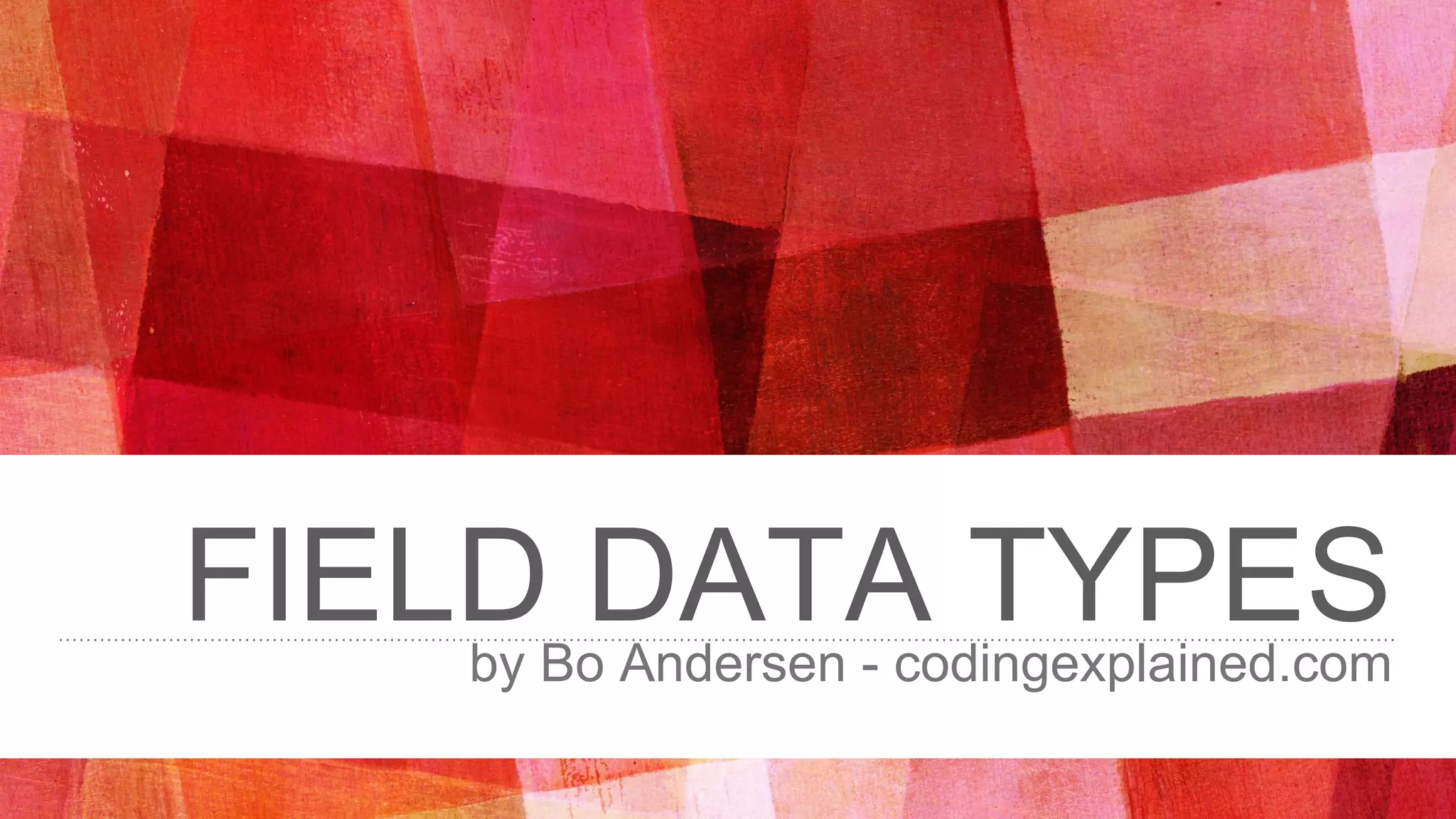 Elasticsearch Field Data Types | PPT