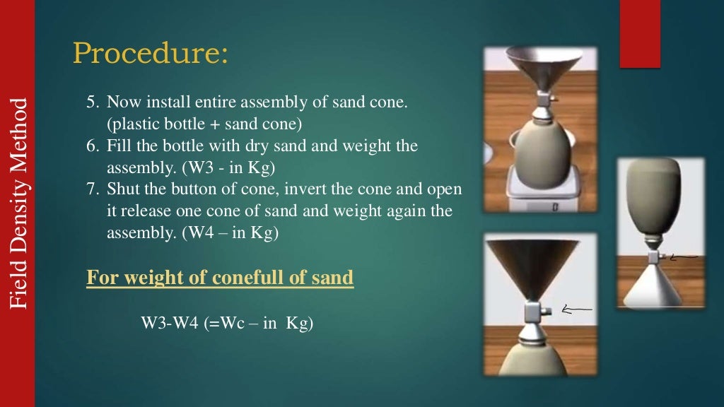 Field Density Method Sand Replacing Method 