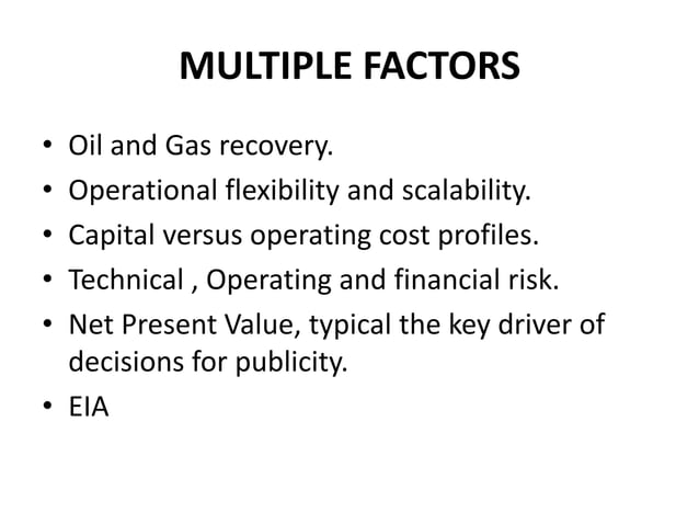 FIELD DEVELOPMENT PLANNING.pptx | Geology | Science