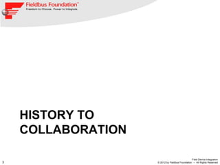 Field device integration evolution in asset integration | PPTX