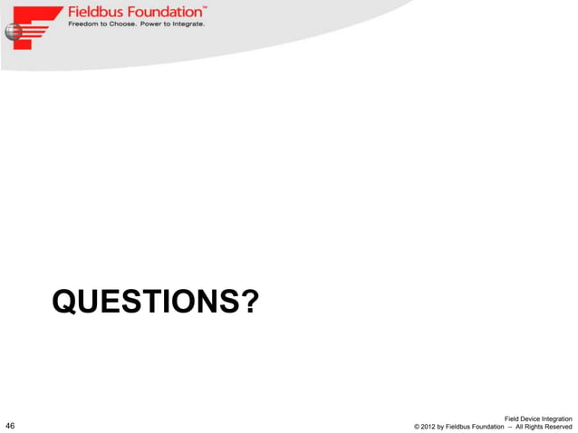 Field device integration evolution in asset integration | PPTX | Computing | Technology & Computing