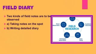Field diary | PPTX