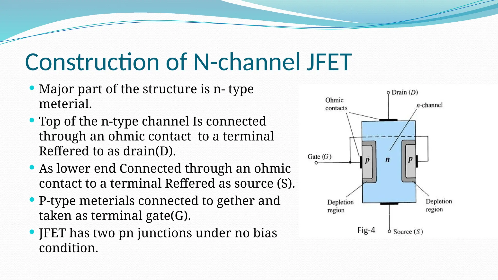Field Effect Transistorthe Field Effect Transistor Fet Is A Type Pptx