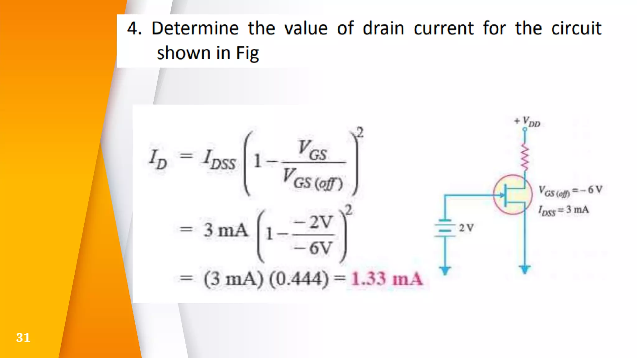 Field effect transistors | PPT