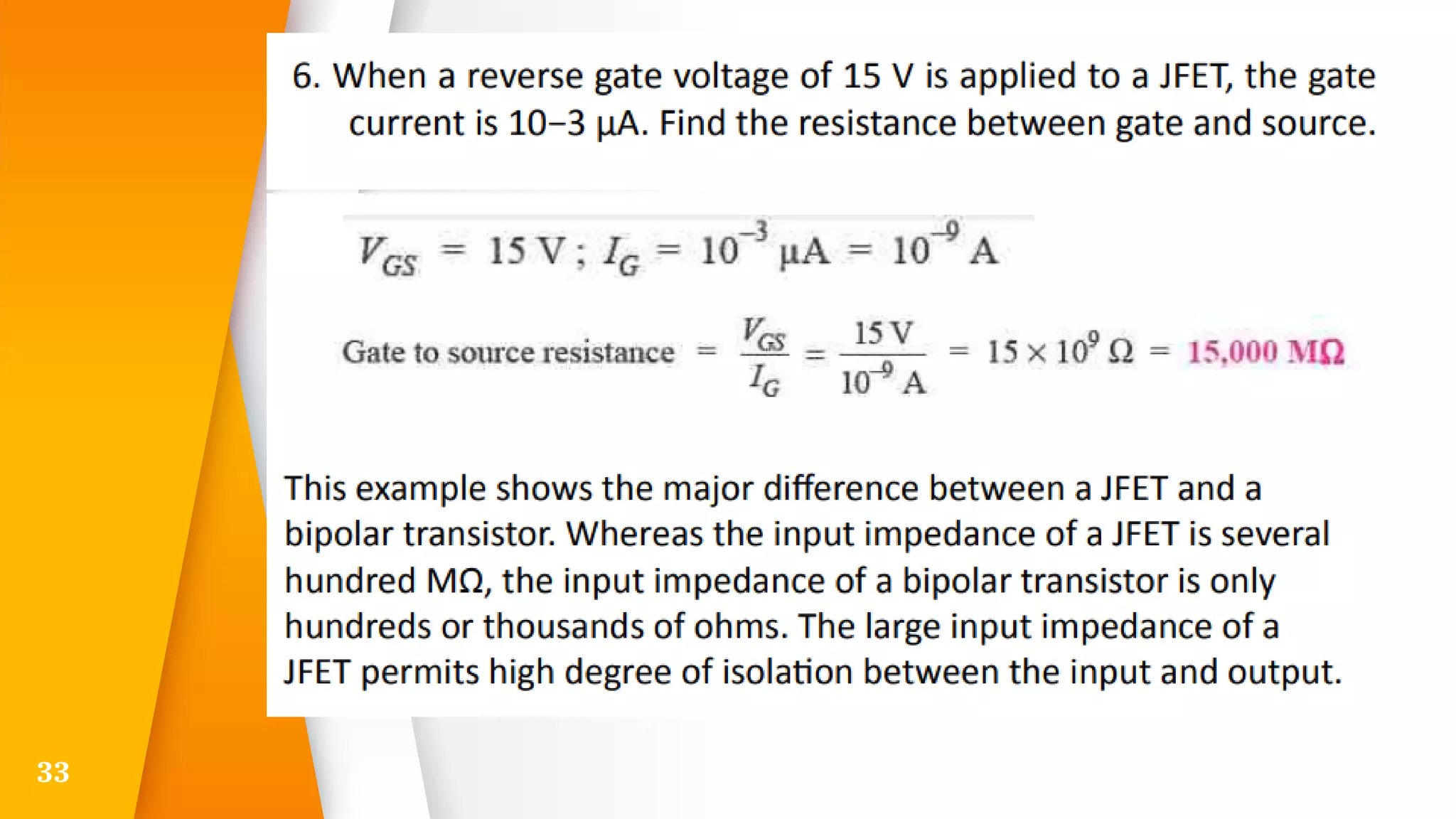 Field effect transistors | PPT