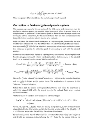 Field energy correction with discrete charges | PDF