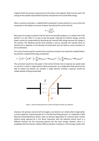 Field energy correction with discrete charges | PDF